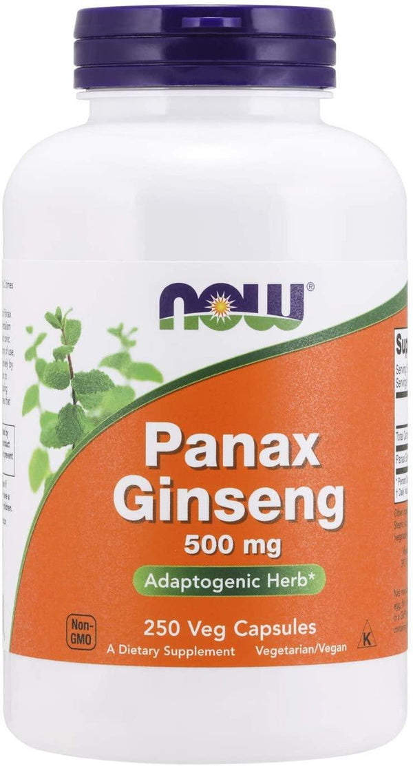 Comprar Panax Ginseng 500mg NOW | Original dos EUA | Nutrivita